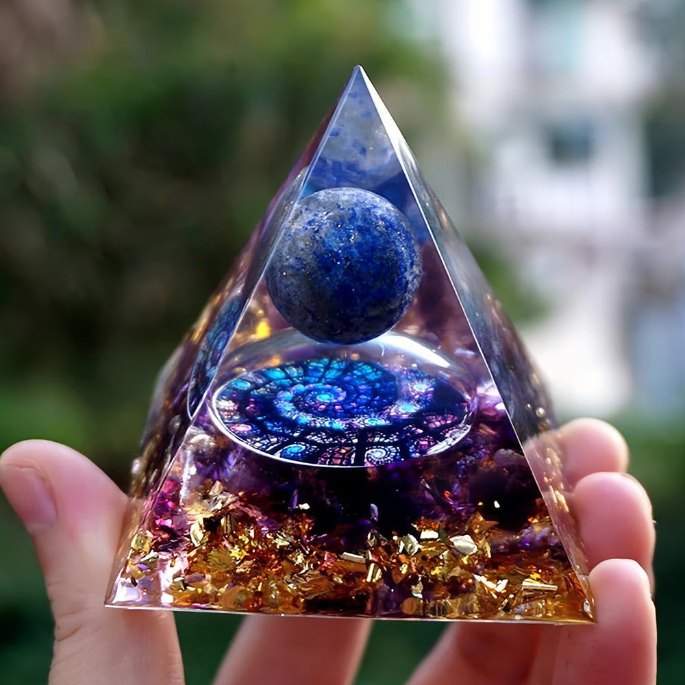 Lapis lazuli pyramid store