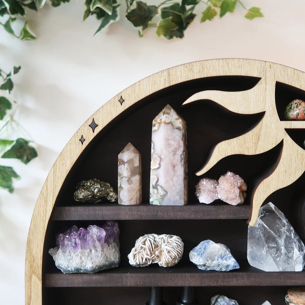 Wooden Crystal Shelves – Decorart.uk